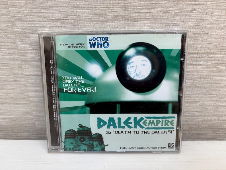 Big Finish Doctor Who Audio Cd's : Dalek Empire - Various Titles Sold ...