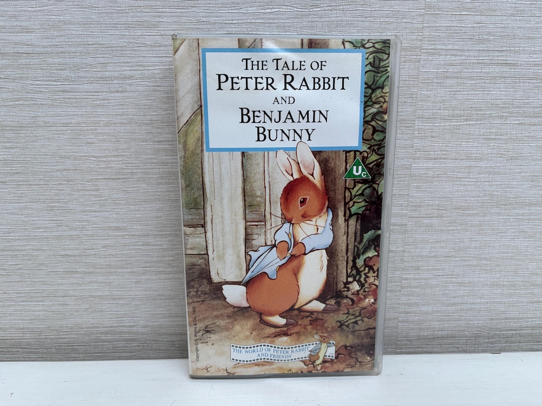 Beatrix Potter 1992 UK VHS PAL Peter Rabbit Benjamin Bunny Pv 2193 - Etsy