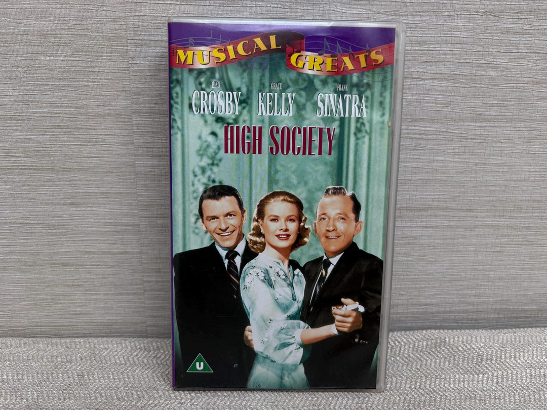 High Society Musical Greats VHS Video Musical U Warner Home Video ...