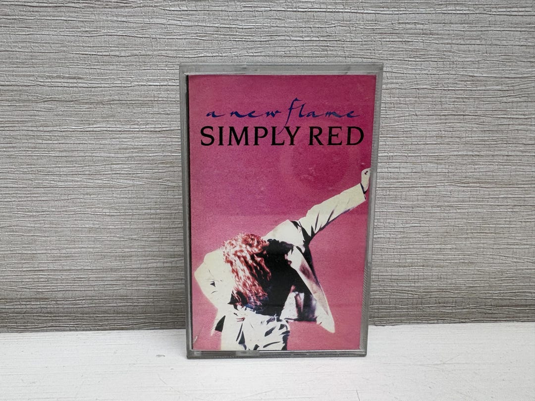Simply Red A New Flame Album Audio Cassette Tape WX 242C WEA 1989 - Etsy