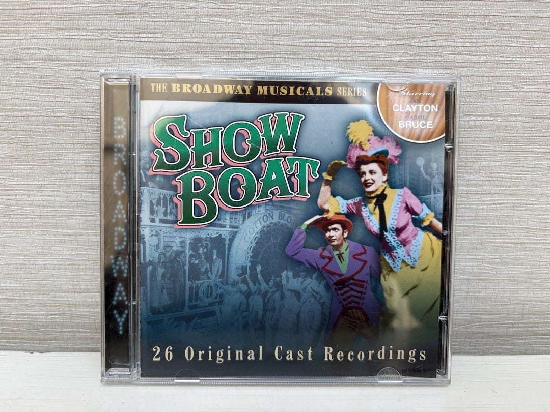 The Broadway Musicals Series: Show Boat 26 Original Recordings Audio CD ...
