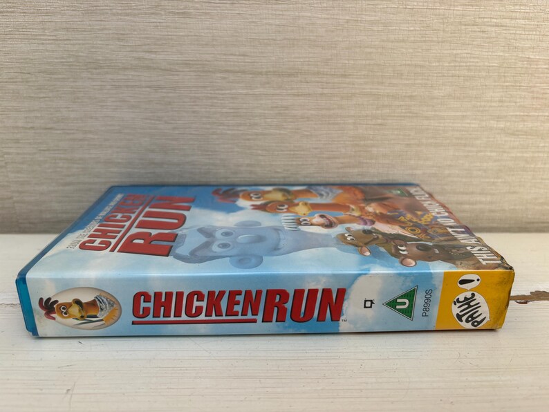 Chicken Run 2000 Vintage VHS PAL U Dreamworks - Children's Film Movie ...