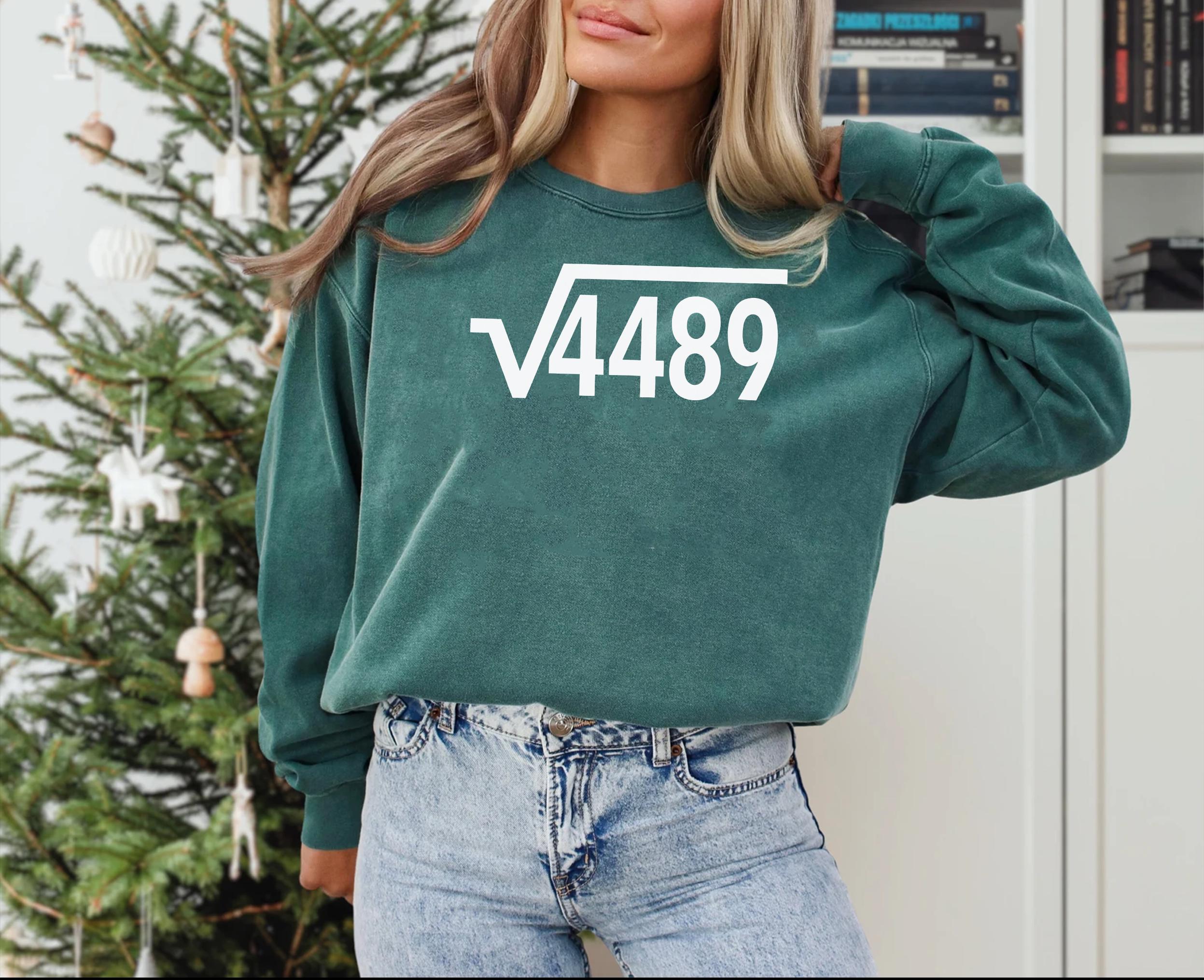 Square Root 4489 Meme Shirt | Funny Camouflage Math T-shirt for Men ...