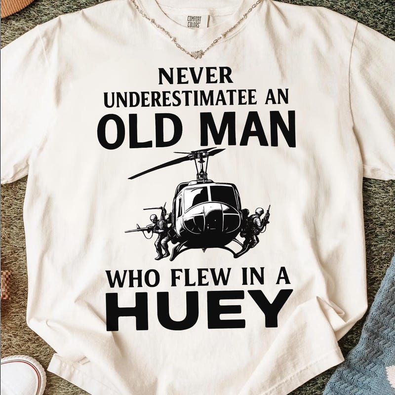 Huey Helicopter Clothing - Etsy