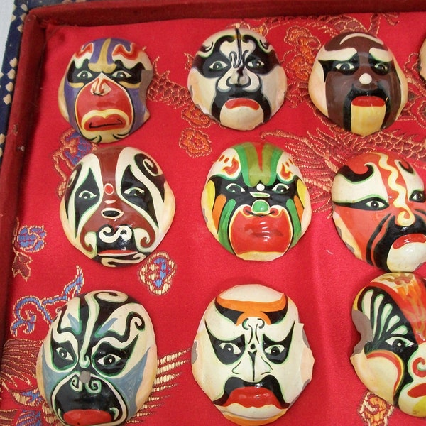 Chinese Opera Masks - Etsy