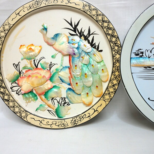 Asian Shell Art - Etsy