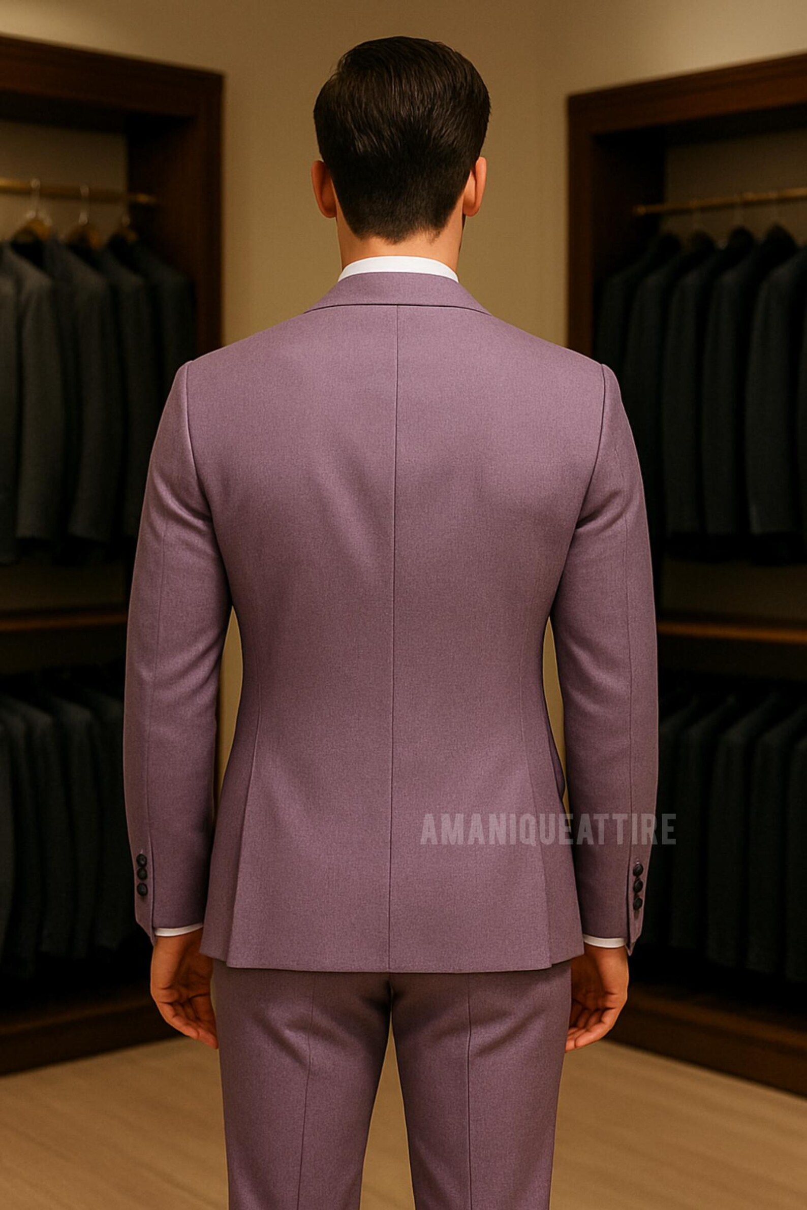 Lavender Purple 3 Piece Men’s Suit | Custom Tailored Suit - Etsy