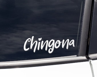 Chingona Vinyl Decal - Etsy