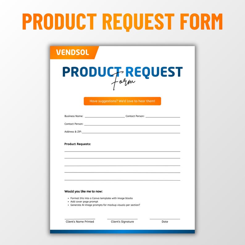 Editable Vending Machine Products Catalog, Vending Drinks Catalog ...