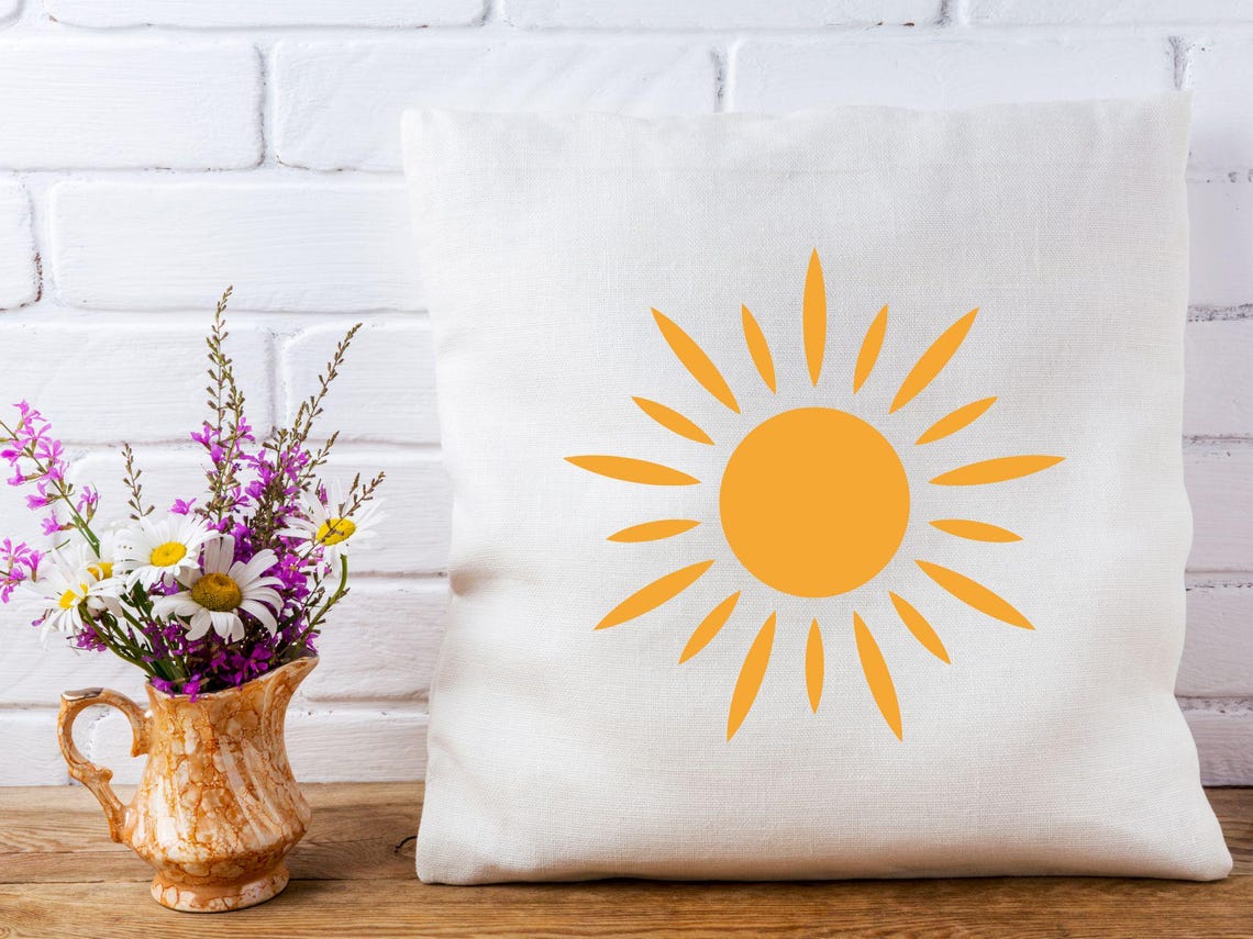 Sun Svg Bundle, Sun Clipart, Sunshine, Sun Silhouette, Sun Vector ...
