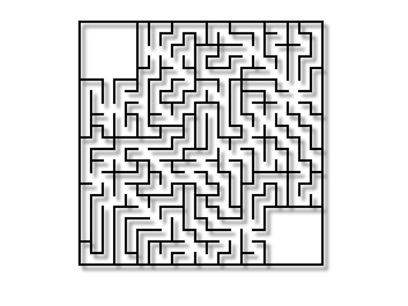 Maze SVG Bundle: Puzzle Vector Cut Files for Cricut (digital Download ...