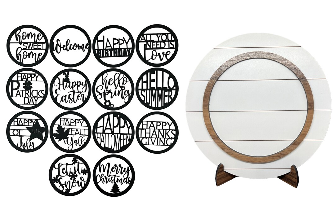 Mini Interchangeable Sign - Words - Etsy