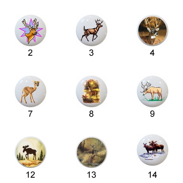 Deer Knobs - Etsy