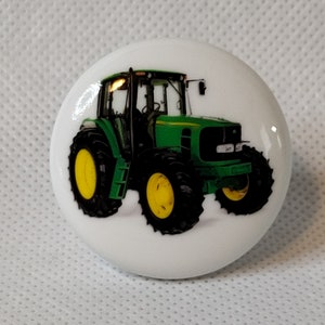 Farm Tractors DECORATIVE Ceramic Dresser Drawer PULLS Cabinet Cupboard ...