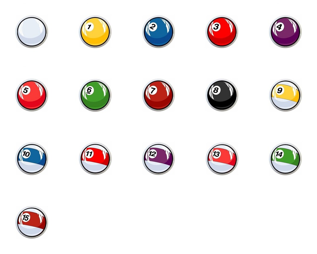 Billiard Balls Pool Billiards Sports Recreation Images on 1.5 ...