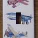 Vintage-look Airplane Plane Aviation Light Switch Wall Plate - Etsy