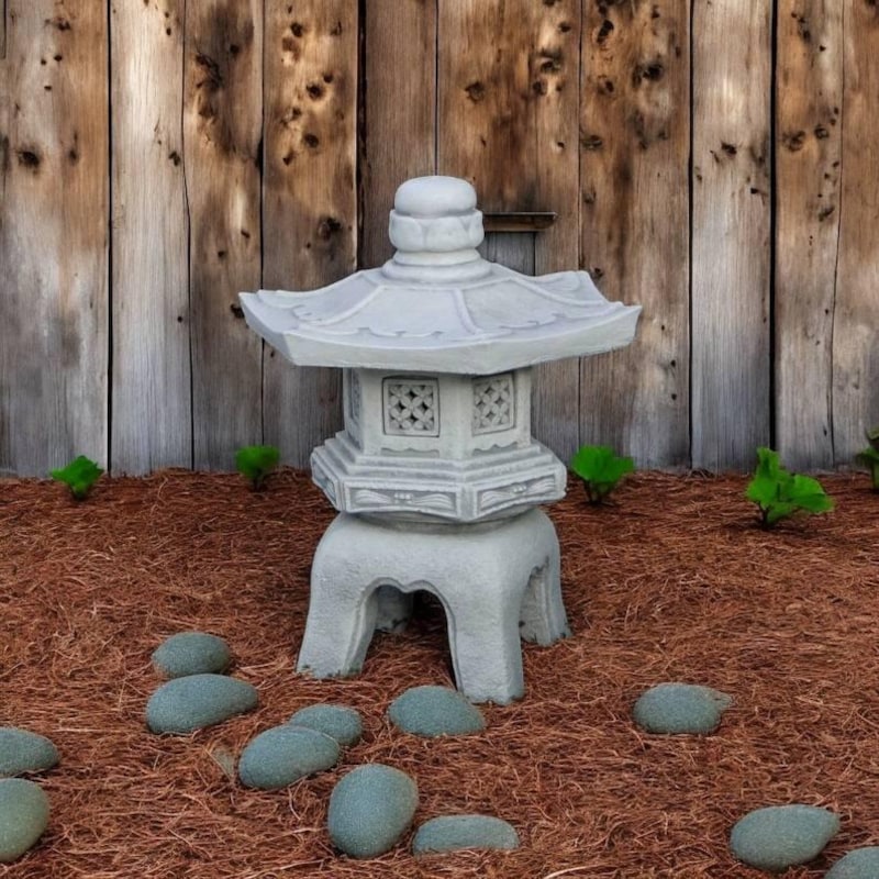 Japanese Granite Lanterns - Etsy