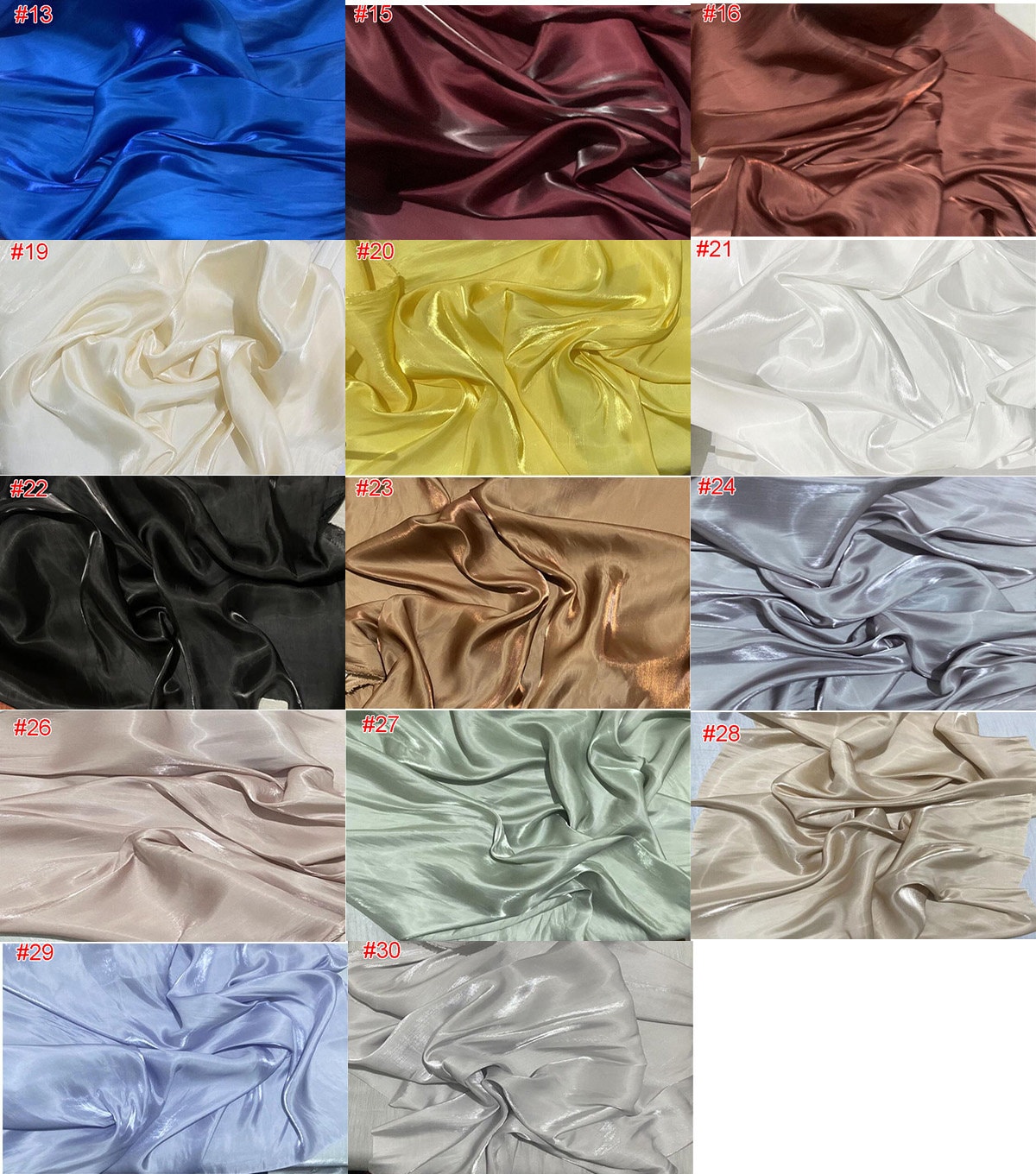 Pearl Satin Fabric Wedding Party Dress Silk Liquid Crystal - Etsy