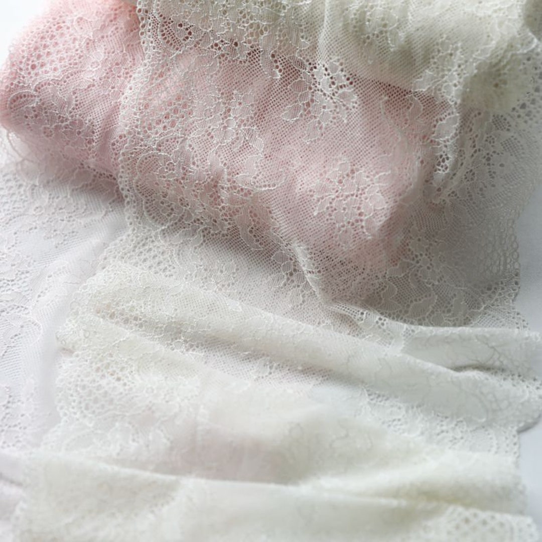 5 Meters/lot 24cm 9.44 Inches Wide Ivory/pink Stretchy Elastic Doll ...