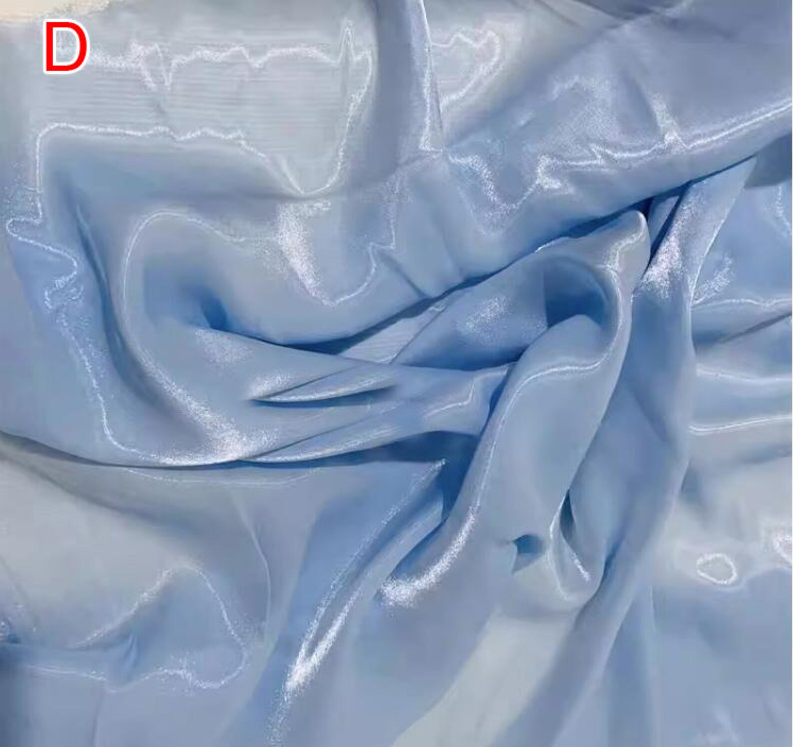 Semi Transparent Satin Ice Silk Fabric Breathable Large - Etsy