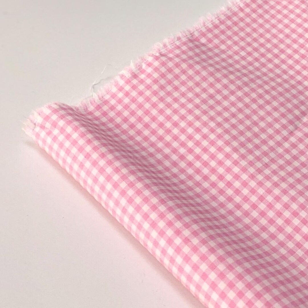 1.45 Meters Wide Cherry Sweet Grid Girl's Heart Pink 3mm Grid Fabric ...