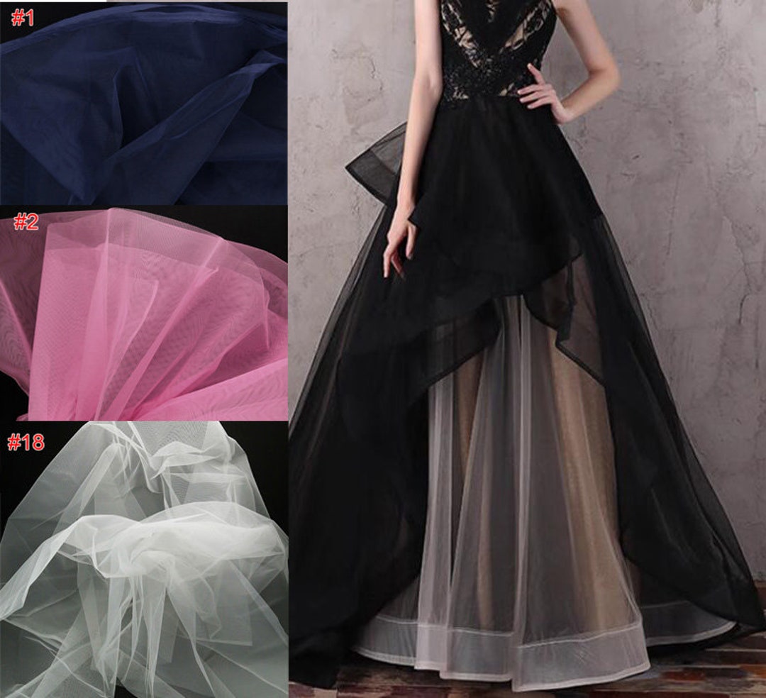 1.57 Meter Wide Stiff Mesh Fluffy Skirt Dress Support Stage Decoration ...