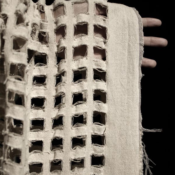 Tattered Fabric - Etsy