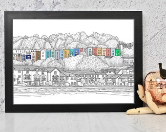 Bristol Drawing - Etsy