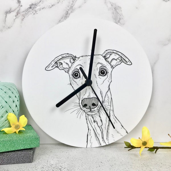 Dog Clock - Etsy UK
