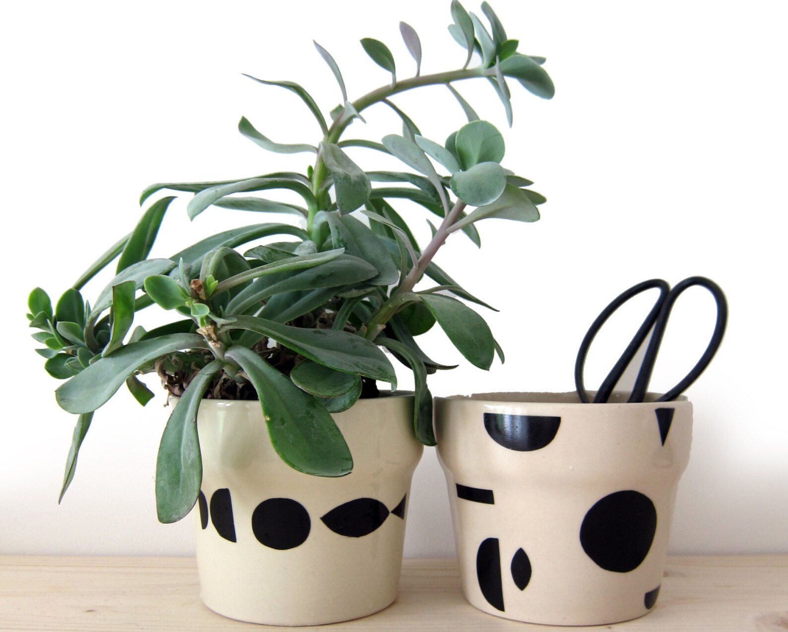 Geometric Porcelain Stickers | Etsy