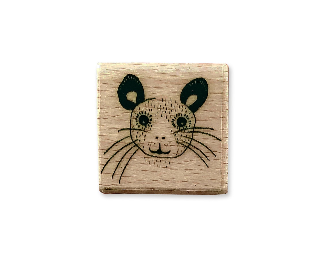 Mouse Stamp - Etsy