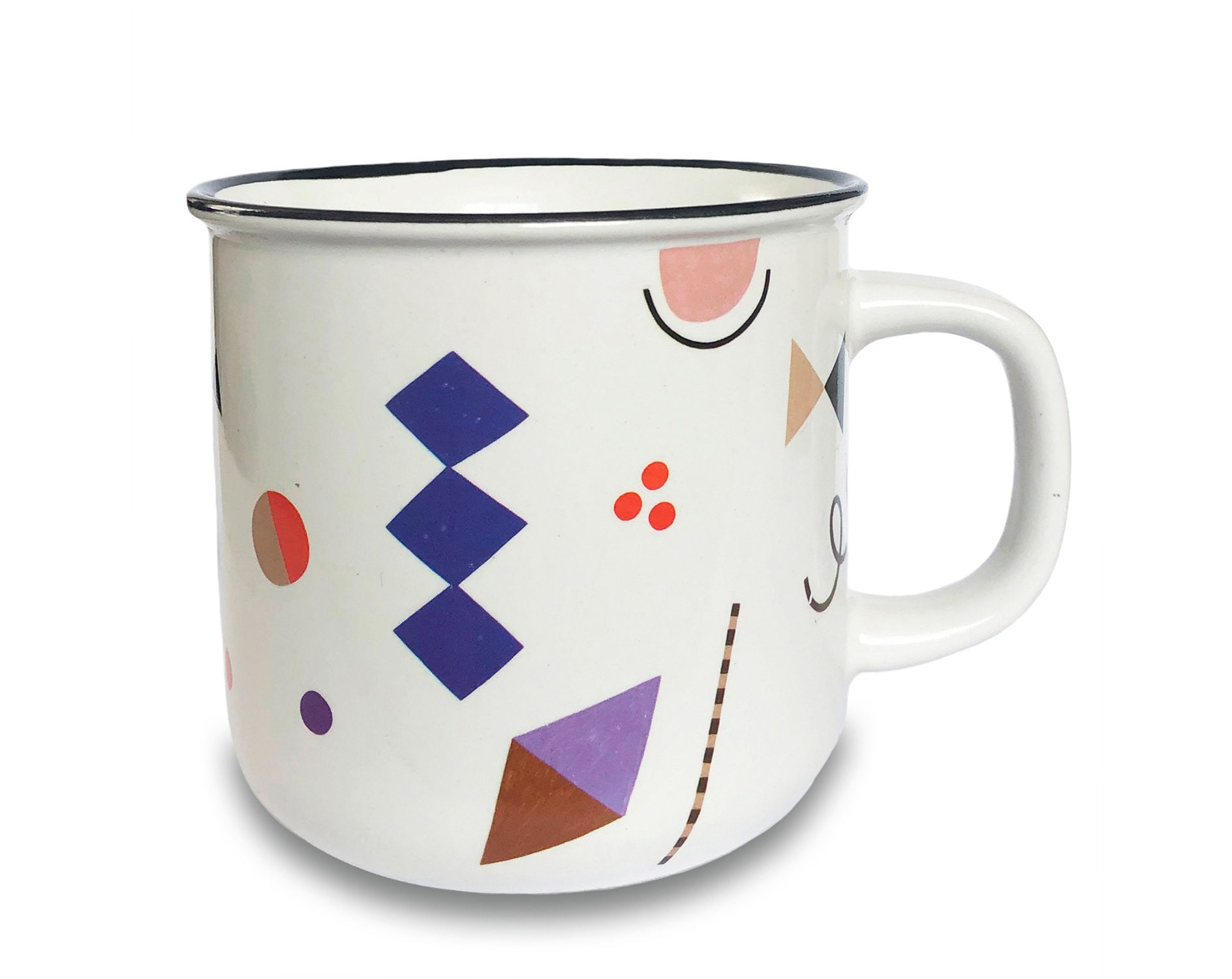 Shapes Porcelain Sticker | Etsy