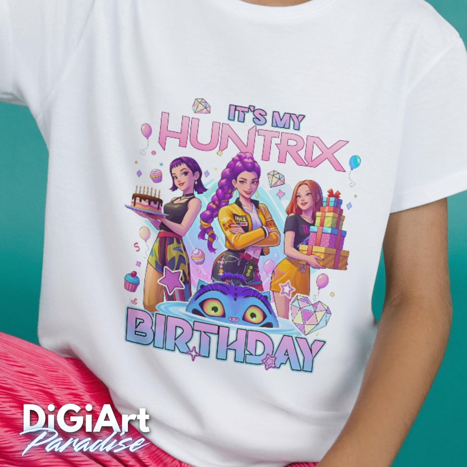 It's My Birthday KPOP Huntrix PNG, Huntrix Birthday Digital Download ...