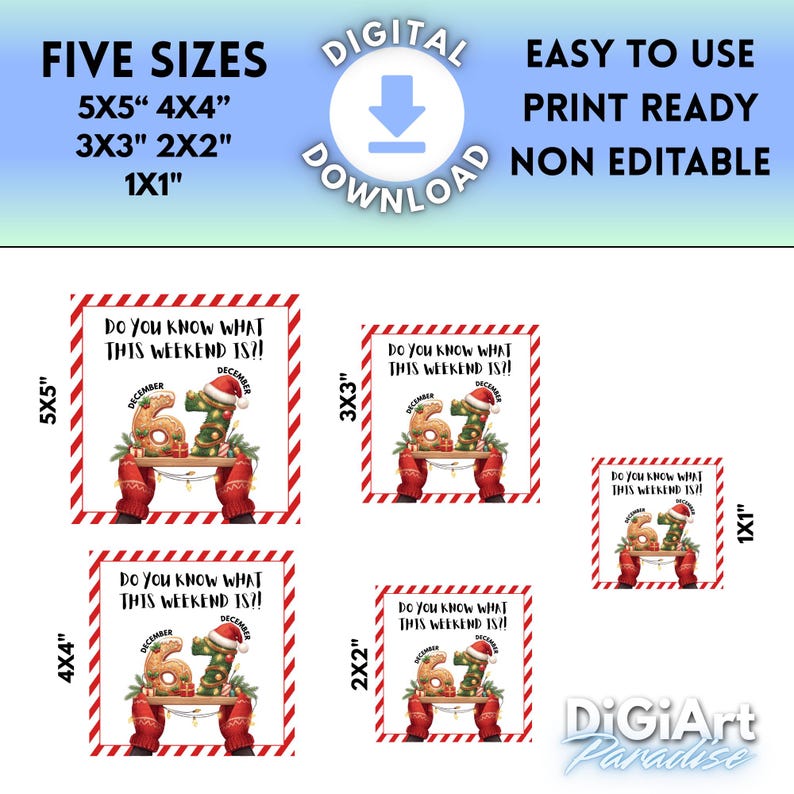 6-7 Christmas Elf Meme Card, Funny Printable Prop (PDF) - Etsy