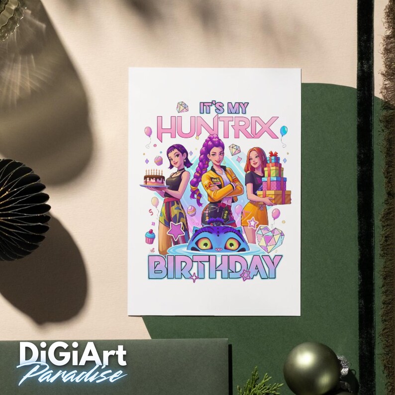 It's My Birthday KPOP Huntrix PNG, Huntrix Birthday Digital Download ...