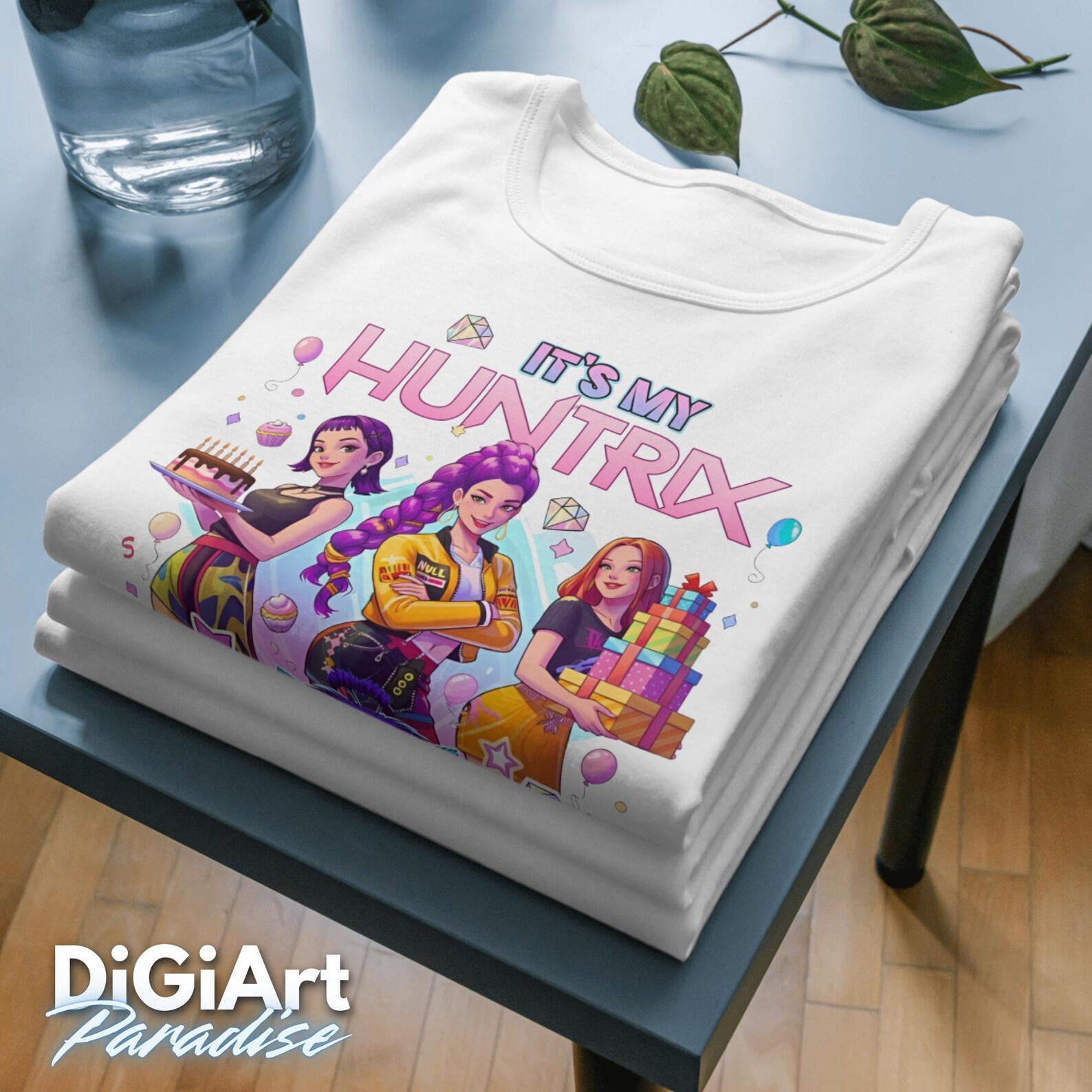It's My Birthday KPOP Huntrix PNG, Huntrix Birthday Digital Download ...