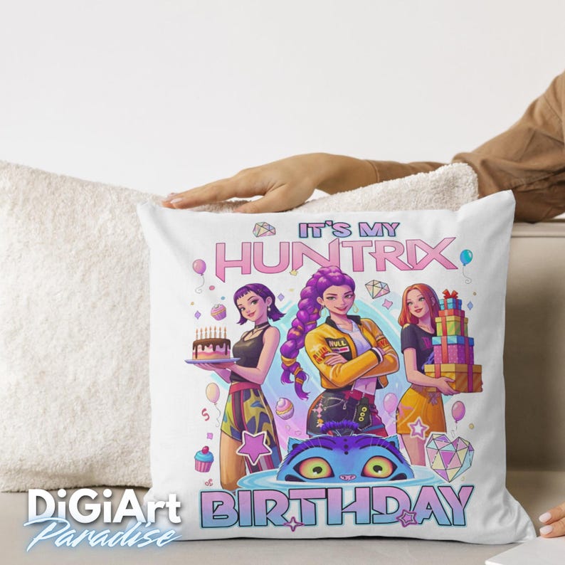 It's My Birthday KPOP Huntrix PNG, Huntrix Birthday Digital Download ...