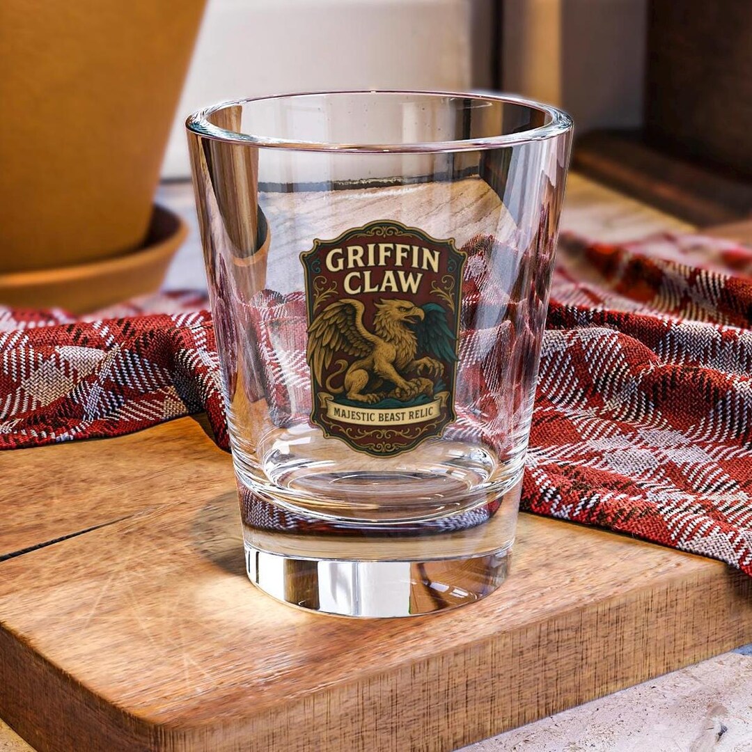 Griffin Claw Shot Glass: Vintage Fantasy Barware, Collector's Gift - Etsy