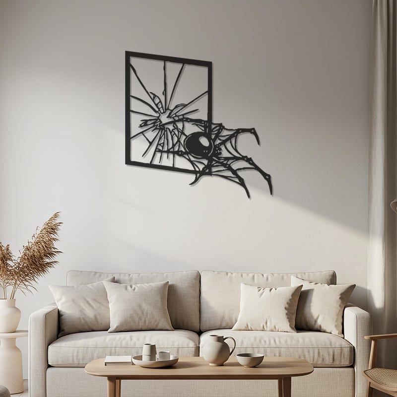Spider Metal Sculpture - Etsy