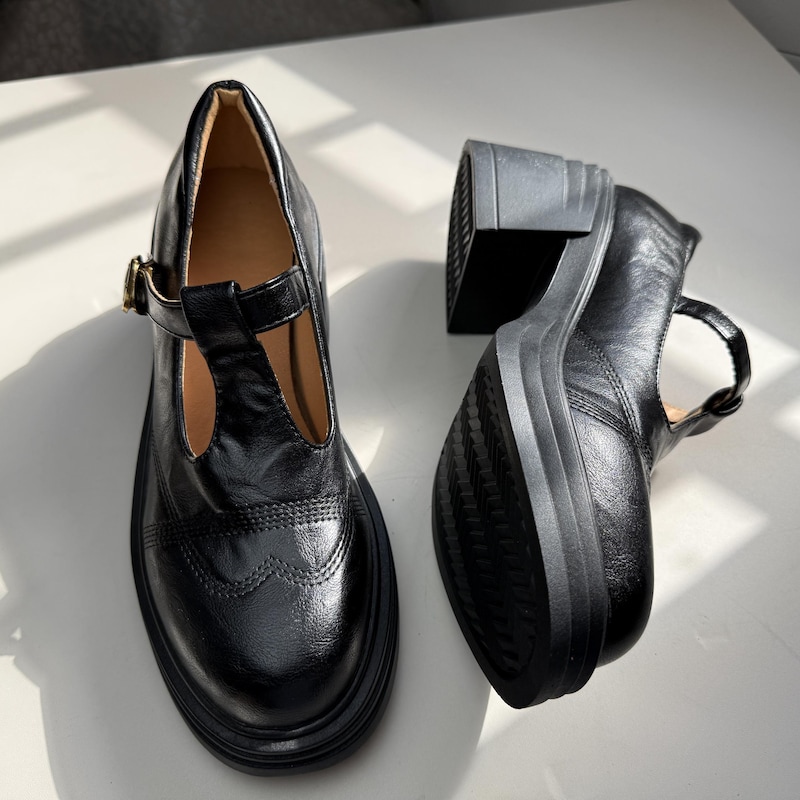 Womens Chunky Shoes 7 - Etsy UK