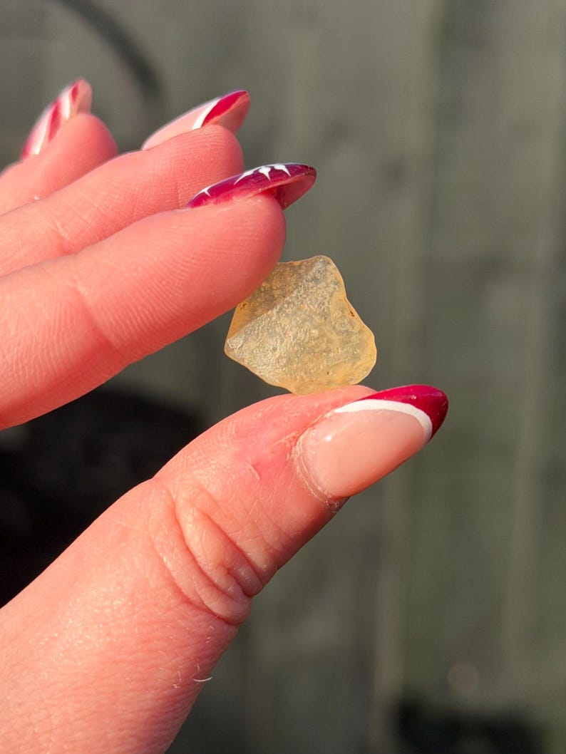 Libyan Desert Glass - Crystal - Natural - Gold Tektite - Rough ...