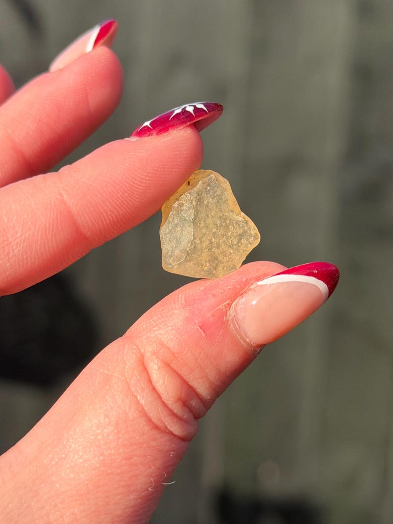 Libyan Desert Glass - Crystal - Natural - Gold Tektite - Rough ...