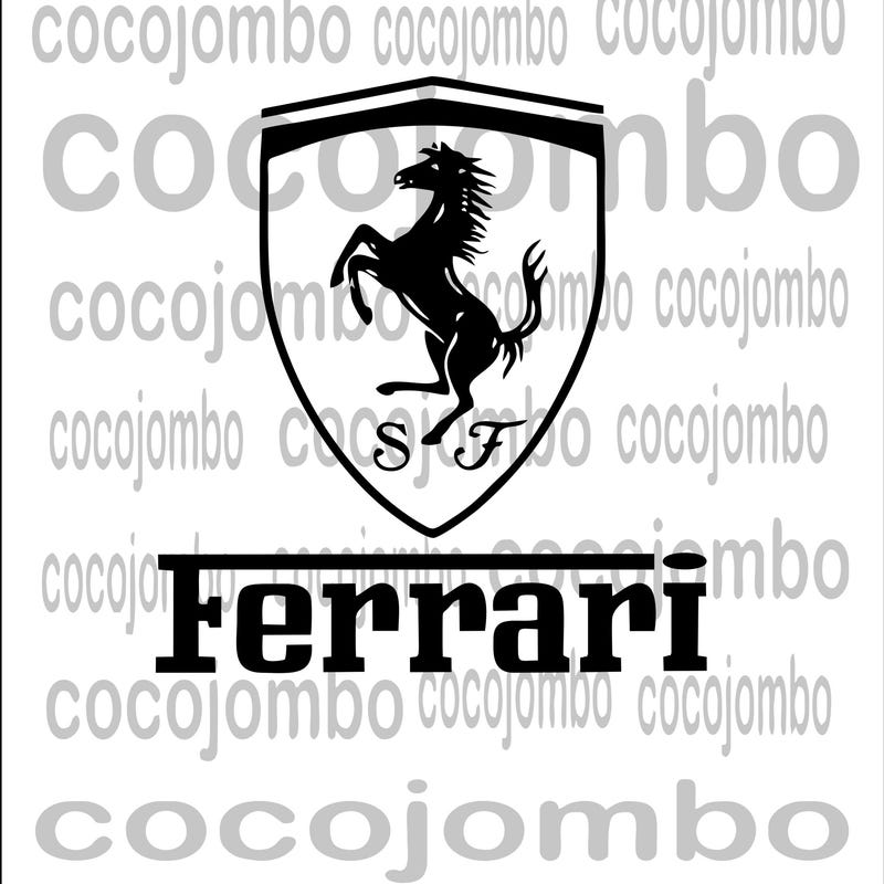 Ferrari Papercraft - Etsy