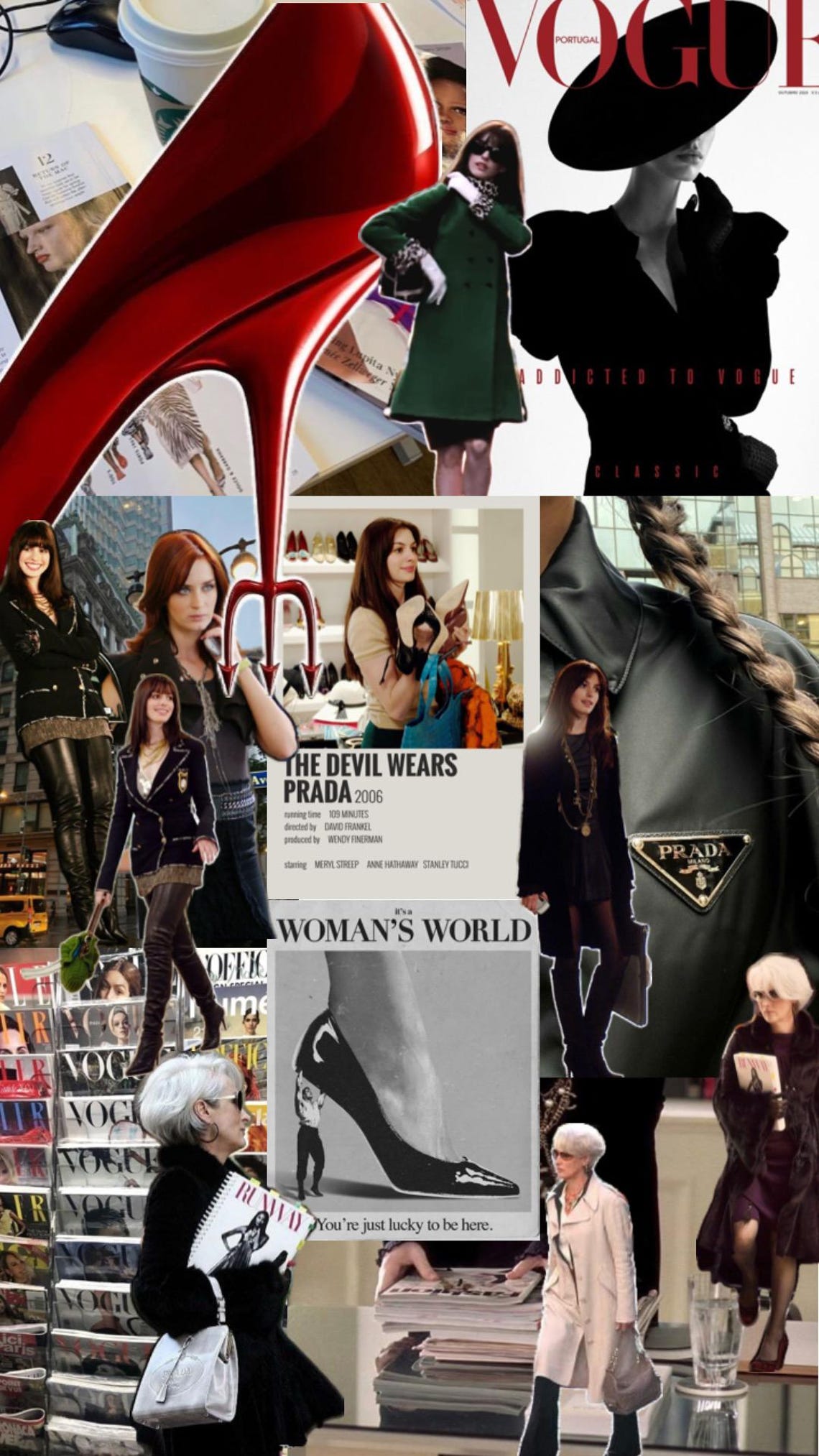 The Devil Wears Prada Collage Poster - Etsy