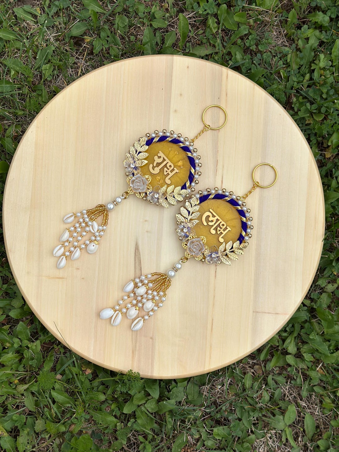 Resin Shubh Labh Hangings, Festive Decor, Indian Door Hanging - Etsy