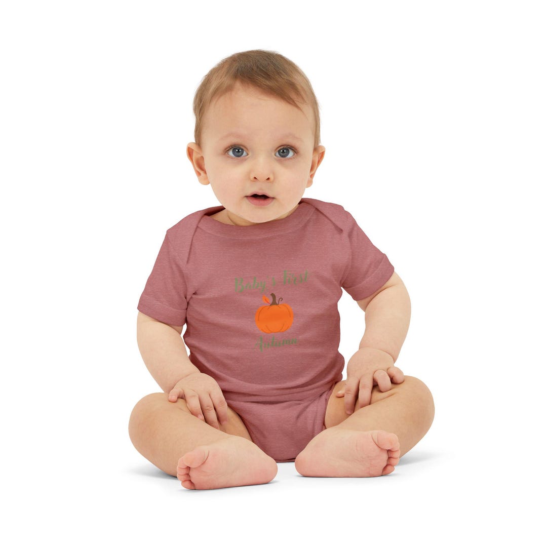 Infant Jersey One Piece, Pumpkin Infant Shirts - Etsy