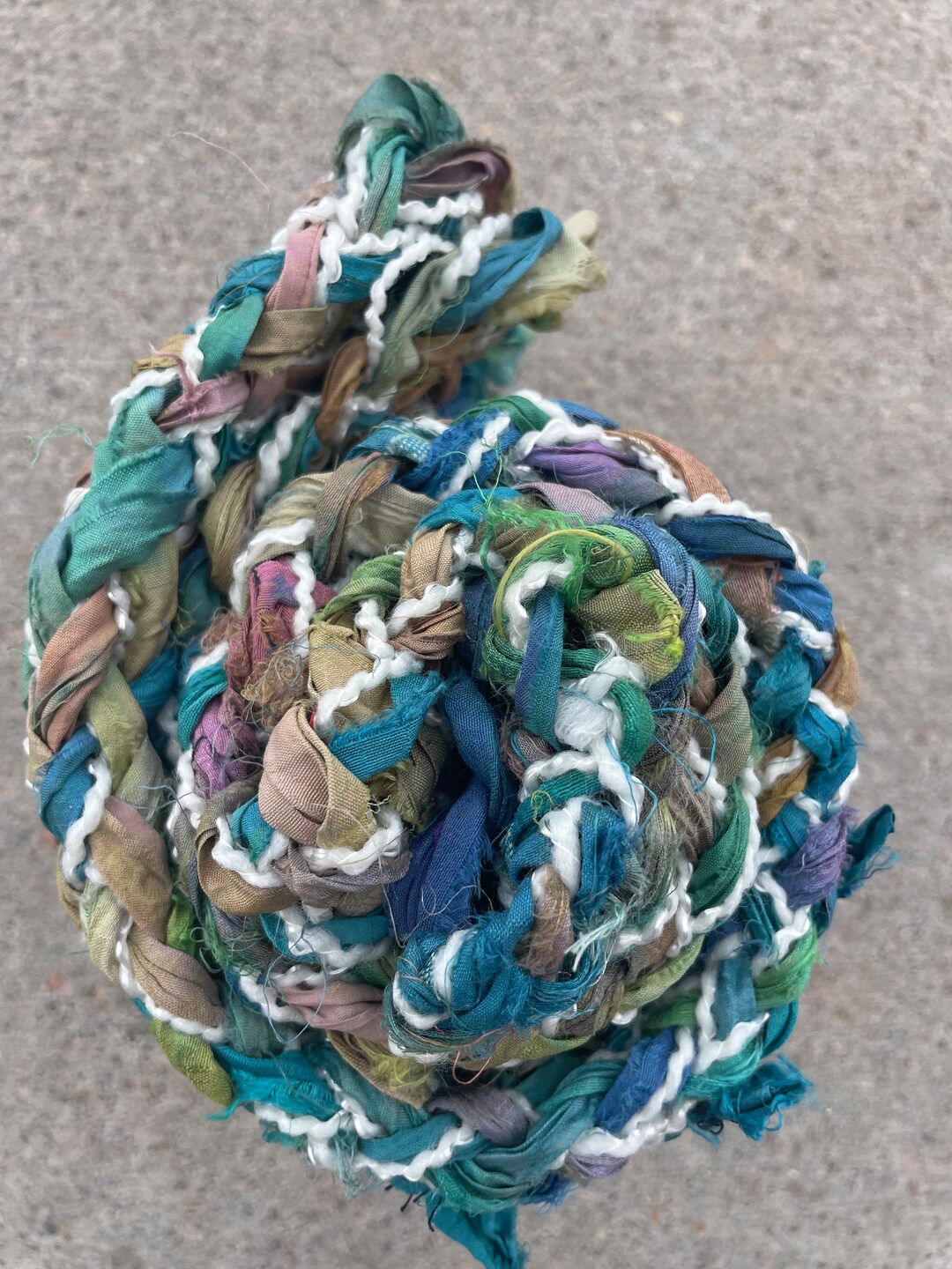 Hand Woven Throw, Accent Piece, Lap Blanket or Center Piece, Pink/blue ...