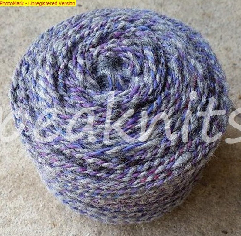 Handspun Yarn solitude 484 Yards 1452 Feet - Etsy