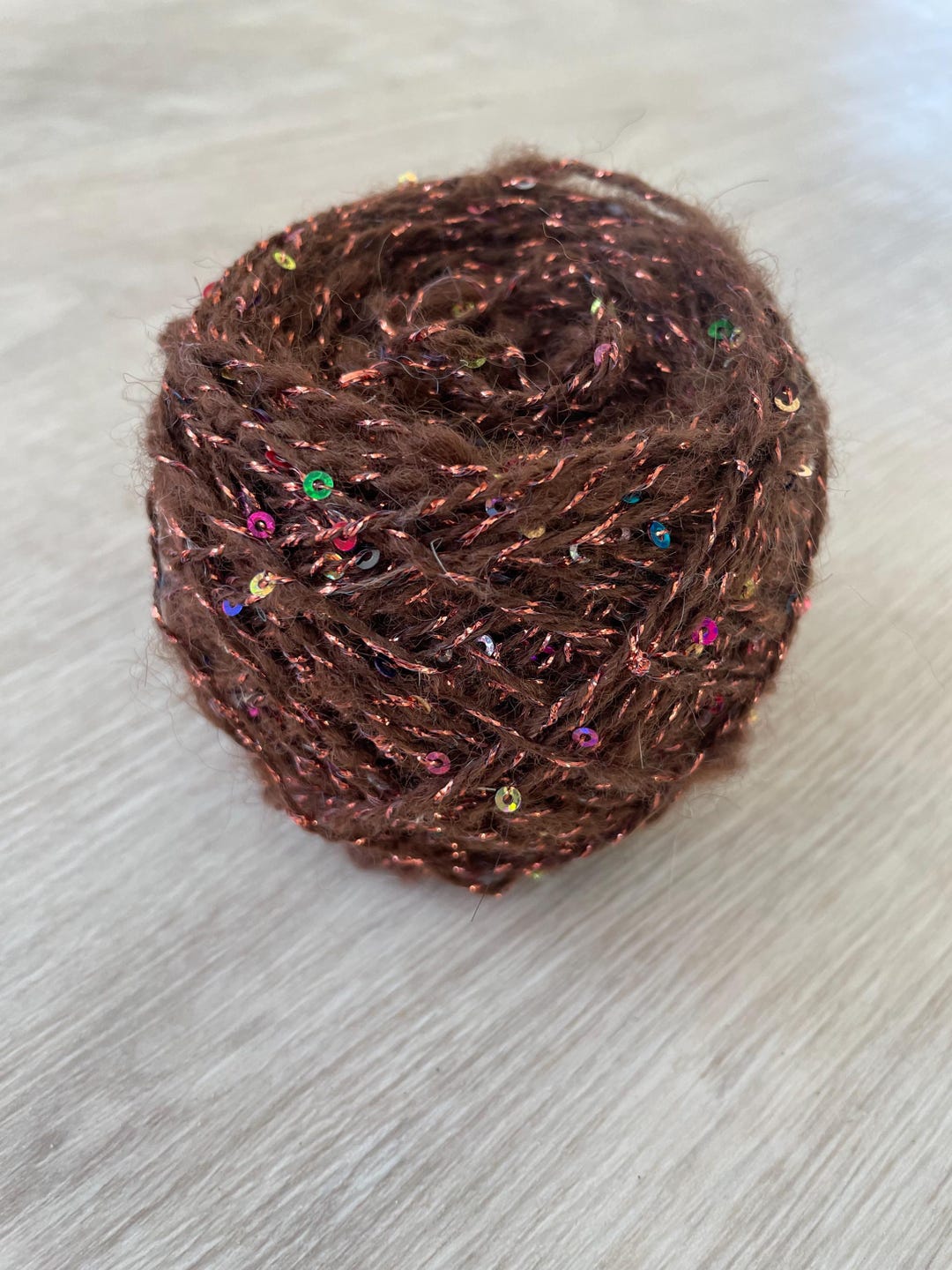 Handspun Yarn, "autumn Twilight Too” - DK Weight, Thick and Thin, 98.67 ...
