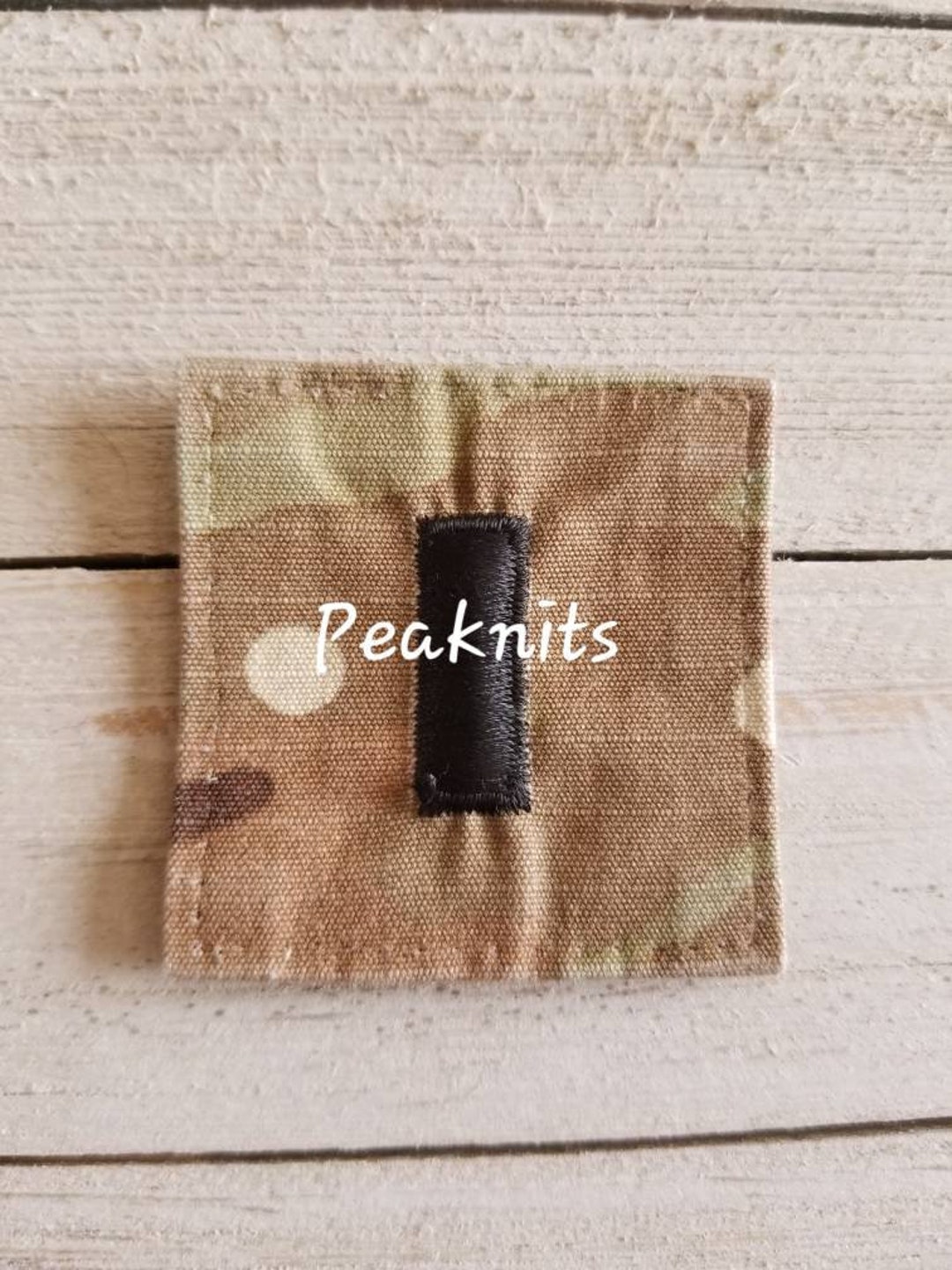 First Lieutenant (O-1) Rank Patch, US Army Multicam/ocp Military ...